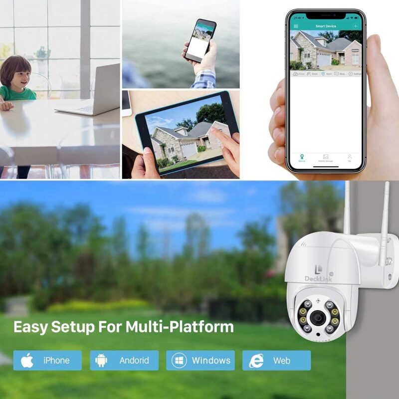 DeckLink Wifi PTZ Camera 5MP – Odila Zone